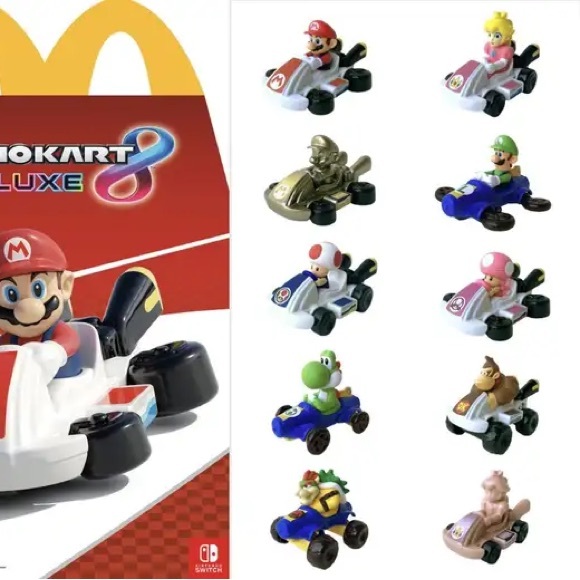 McDonald's | Toys | New Mcdonalds Princess Peach Nintendo Switch Mario ...